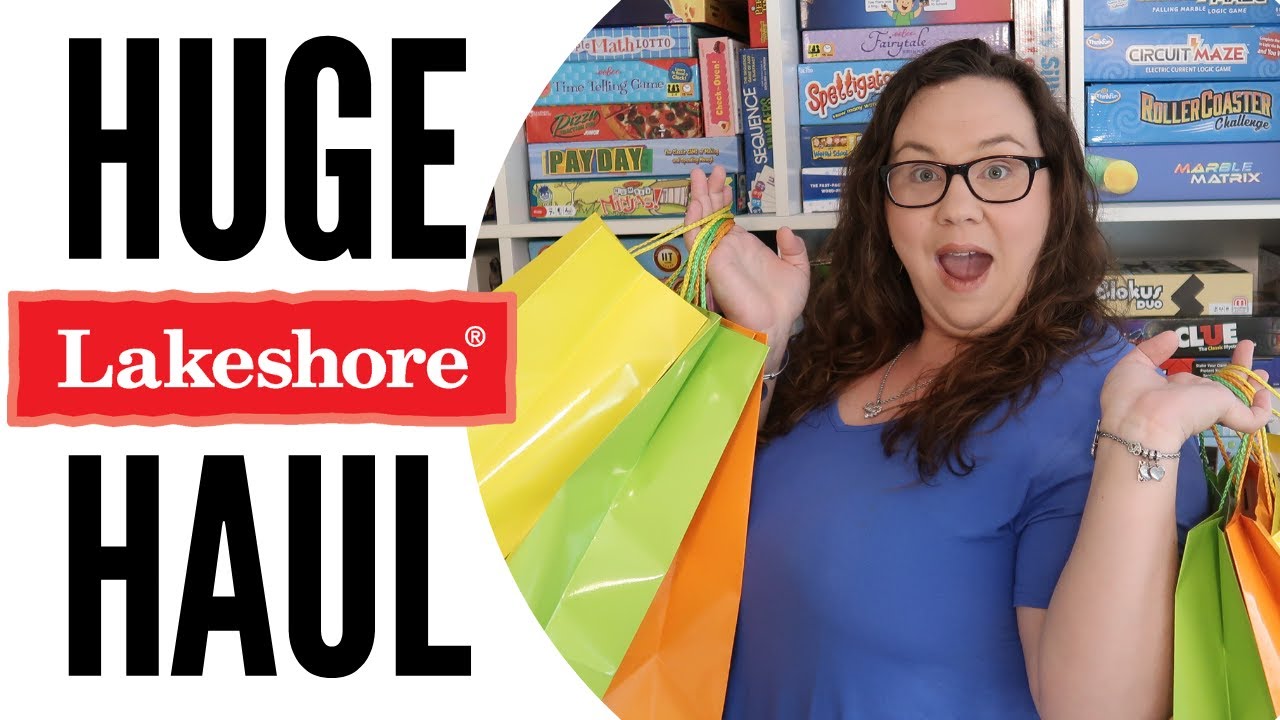 Homeschool Haul: Lakeshore Learning | Back to School 2021 - YouTube