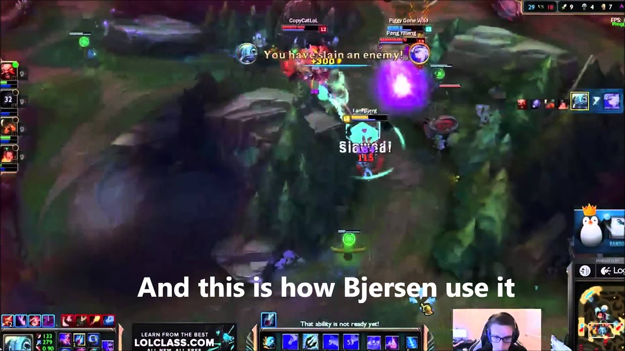 [League of Legends] Fizz Tricks (Bjersen & Dopa) - YouTube