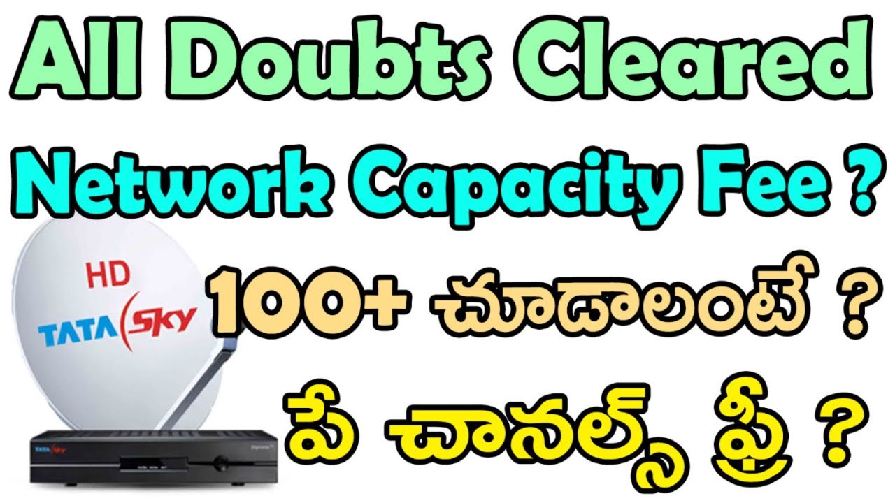 Trai new rules | dth new rules | trai network capacity free | dth pay ...