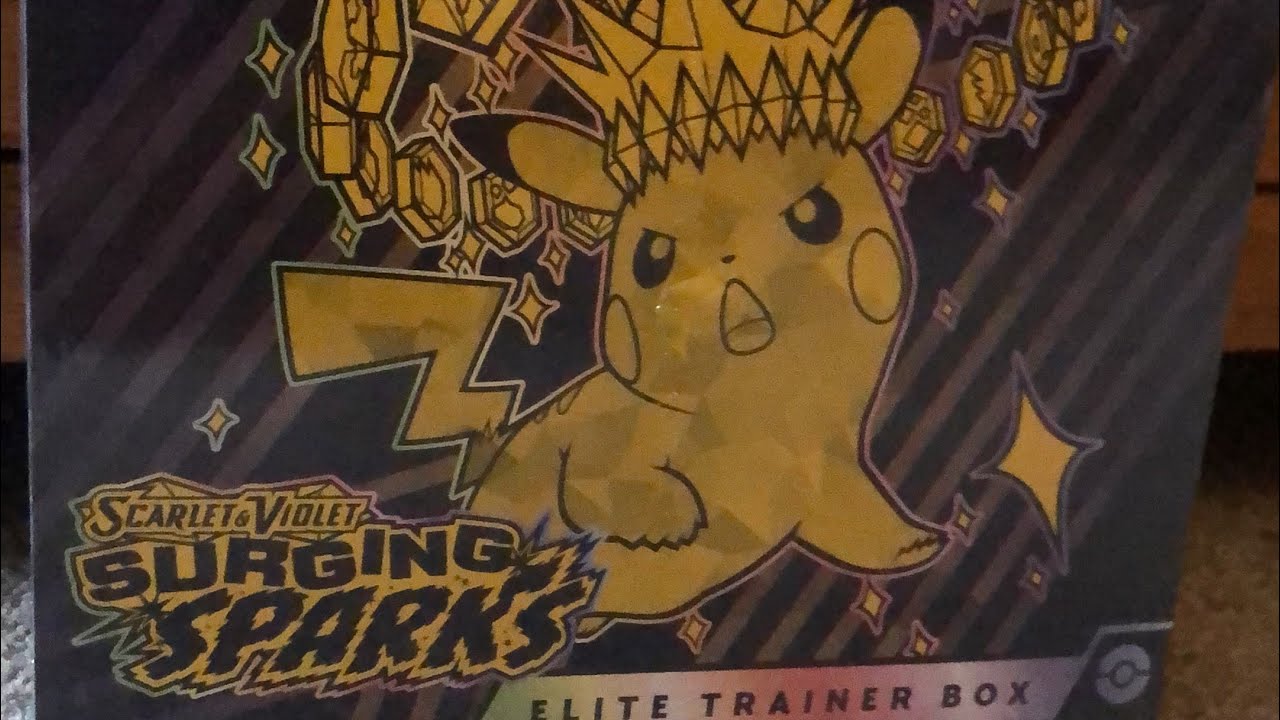 Opening a surging sparks ETB!! - YouTube