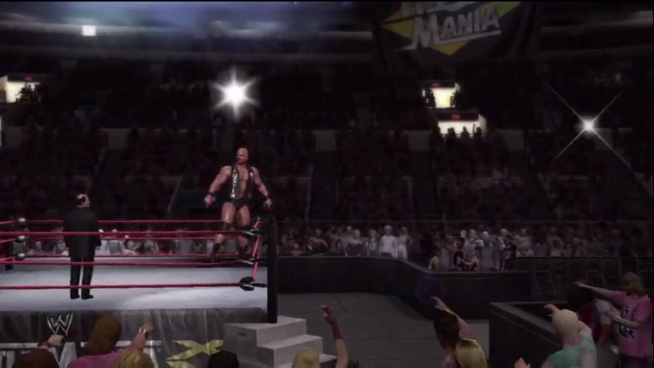 wwe legends of wrestlemania stone cold entrance - YouTube