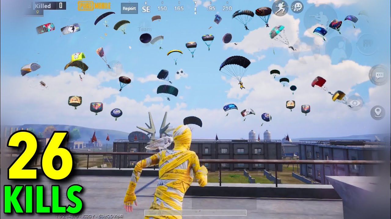 BEST LANDING in MILITARY BASE | PUBG MOBILE - YouTube
