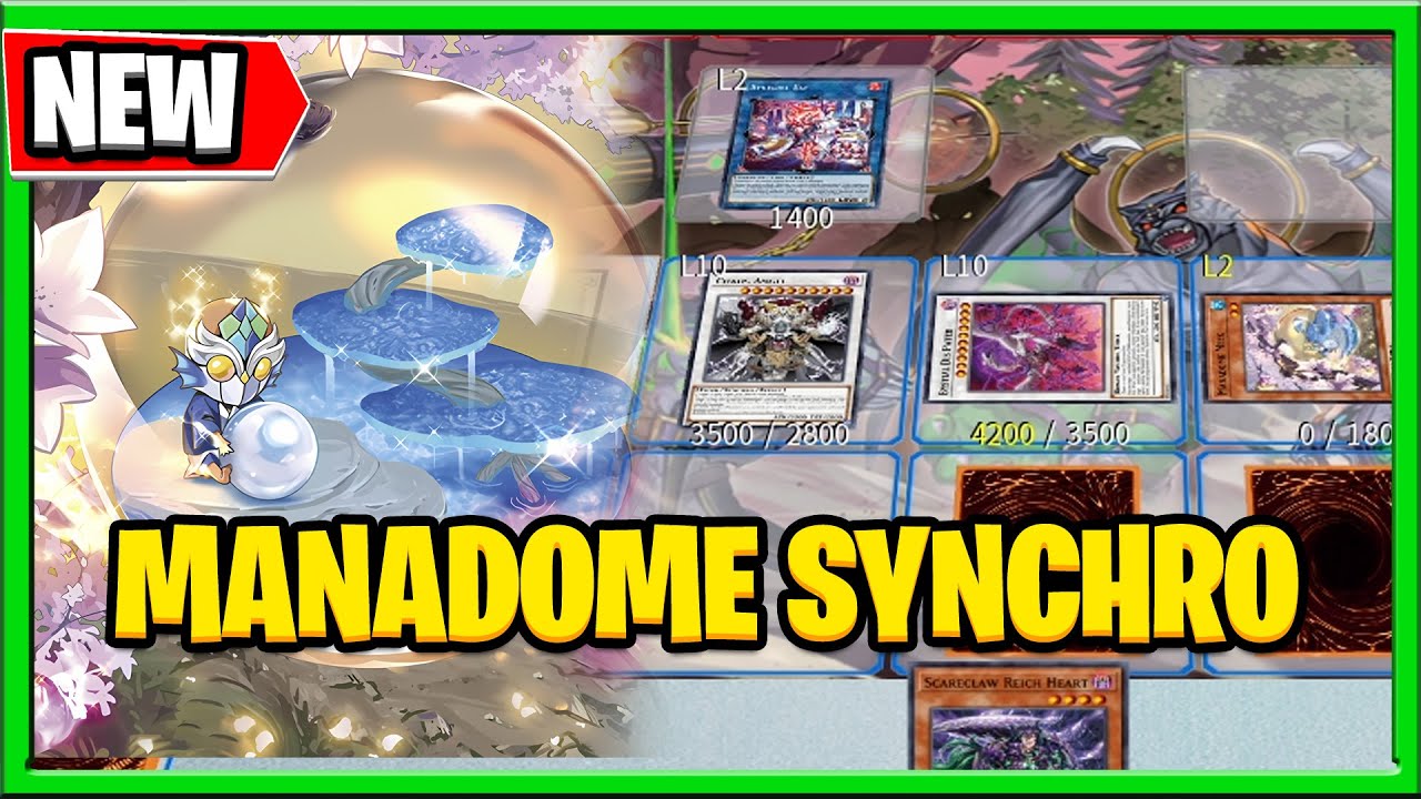 ManaDome Synchro Deck 2023 Gameplay and Manadome Deck Profile - YouTube