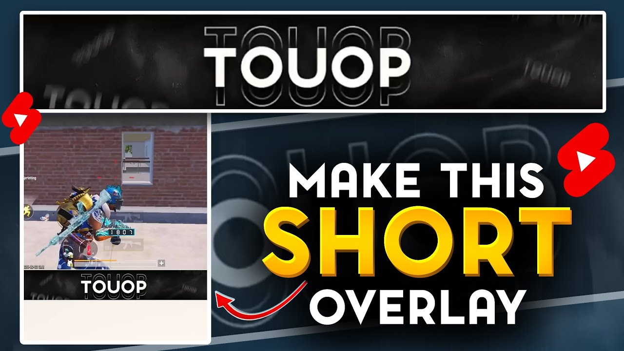 🎯 **Make Viral PUBG/BGMI Short Overlays (Full Tutorial)** 🔥 - YouTube