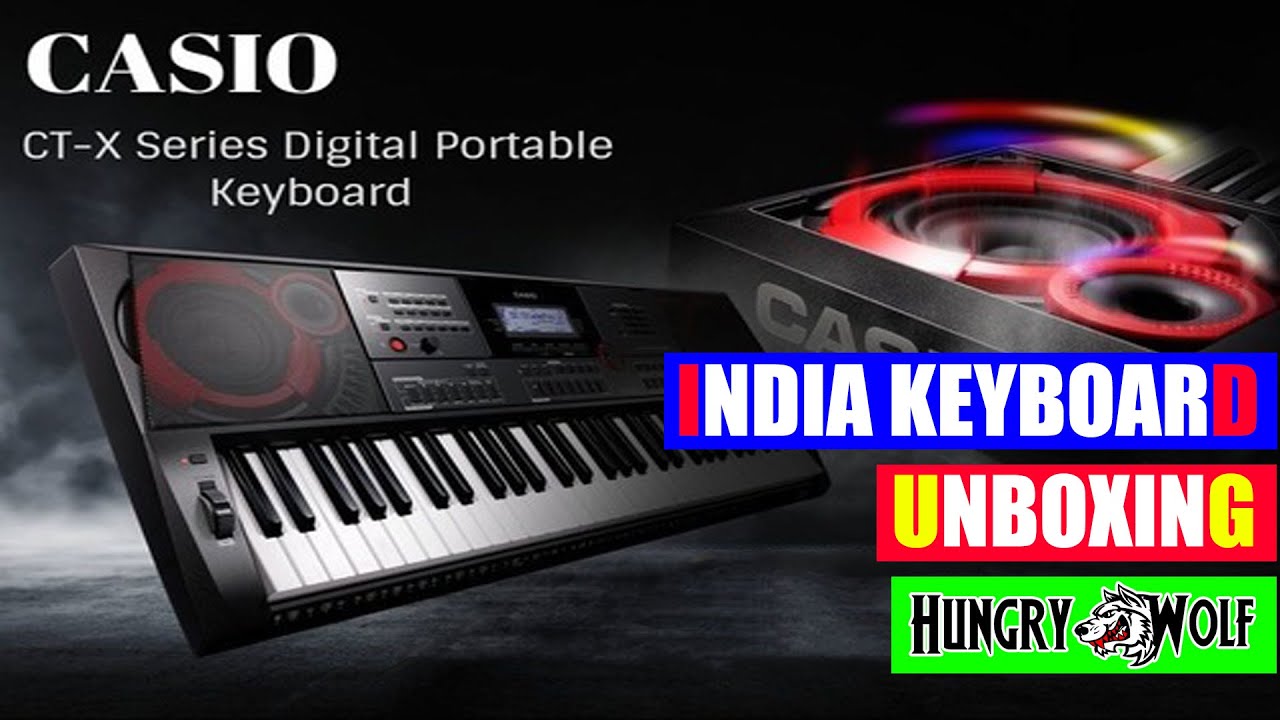 Unboxing Casio CT-X870IN The Great Indian Keyboard For Music Lovers ...