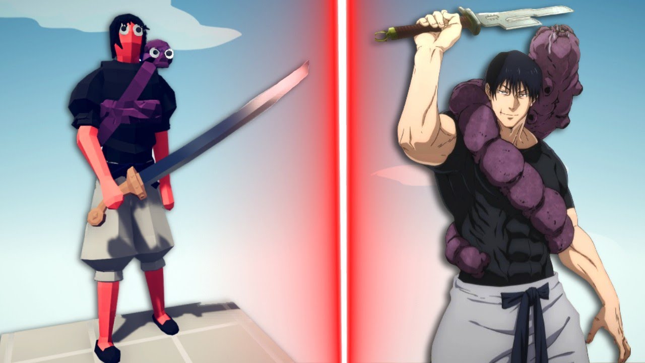 HOW TO MAKE TOJI FUSHIGORO IN TABS *UCM MOD* | Totally Accurate Battle ...