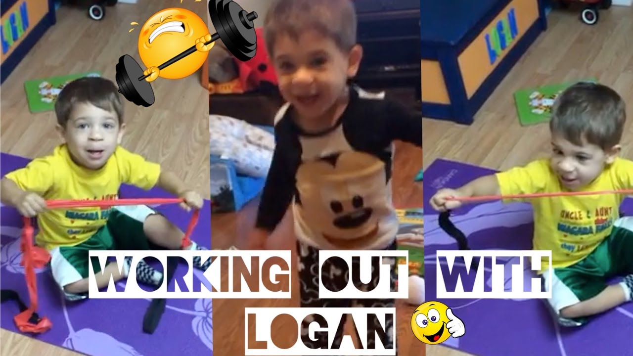 Working out with Logan Joe! - YouTube