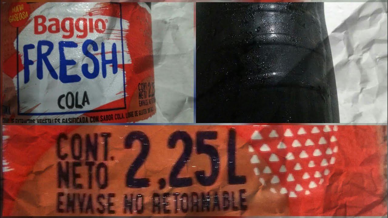 No te tenía haciendo ésto, Baggio… | Gaseosa Baggio Fresh sabor Cola ...
