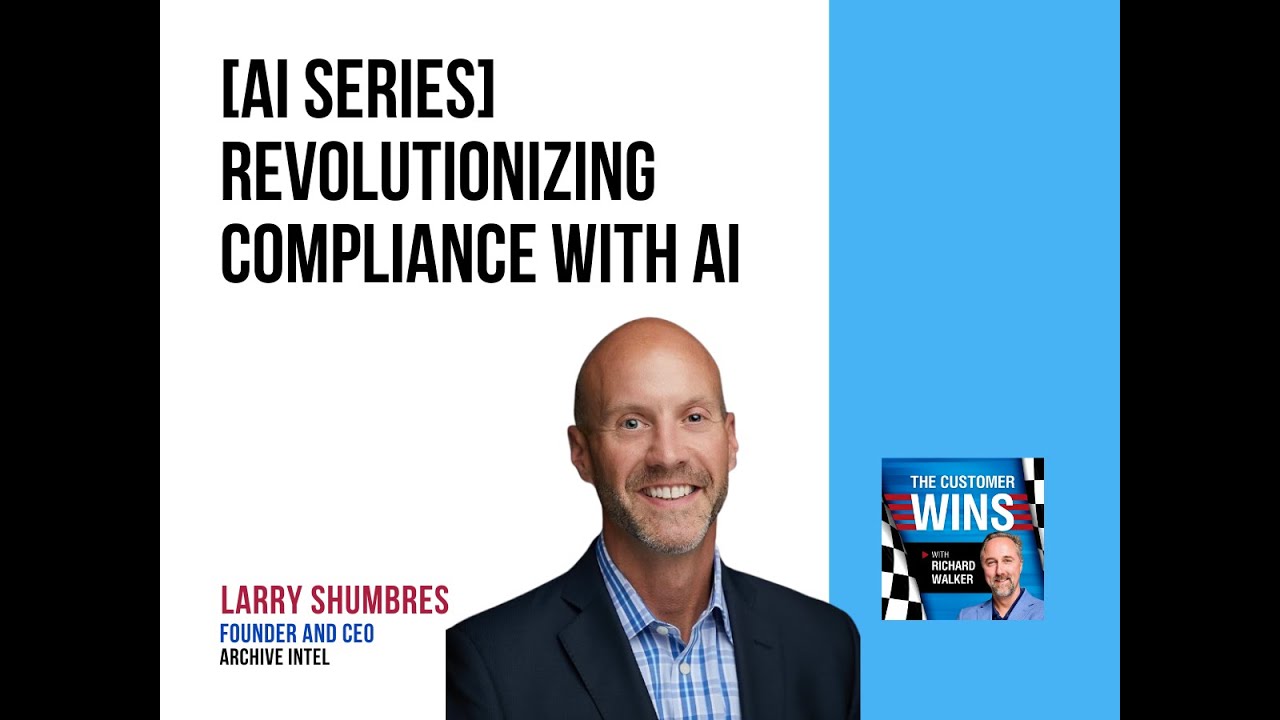 [AI Series] Revolutionizing Compliance With AI With Larry Shumbres - YouTube