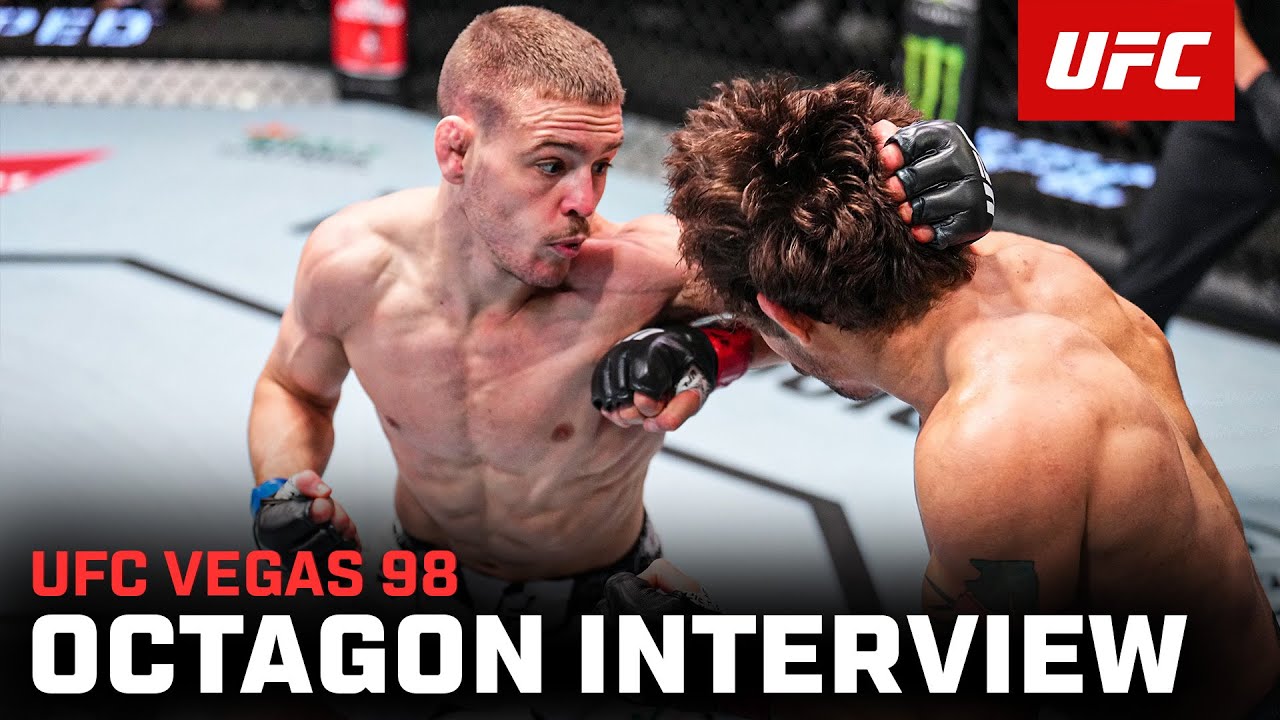 Cody Haddon Octagon Interview | UFC Vegas 98 - YouTube