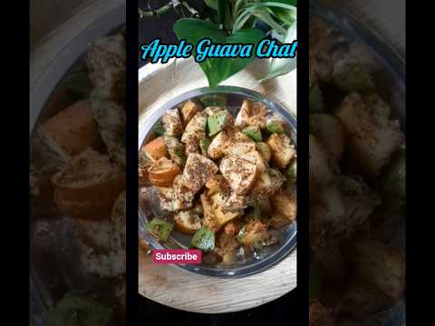 APPLE GUAVA CHAT / vomme eriti try madi 🍐🌶 #food #shortvideo