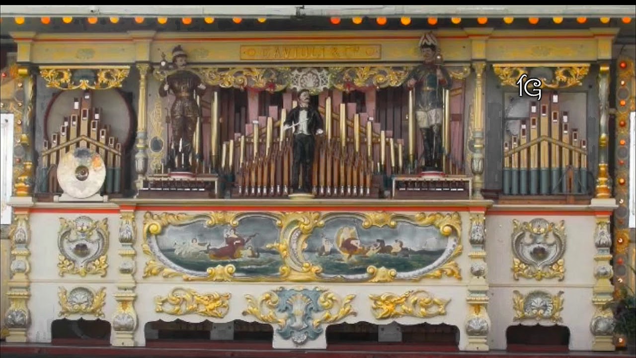 Gavioli 89 Key Fairground Organ - YouTube