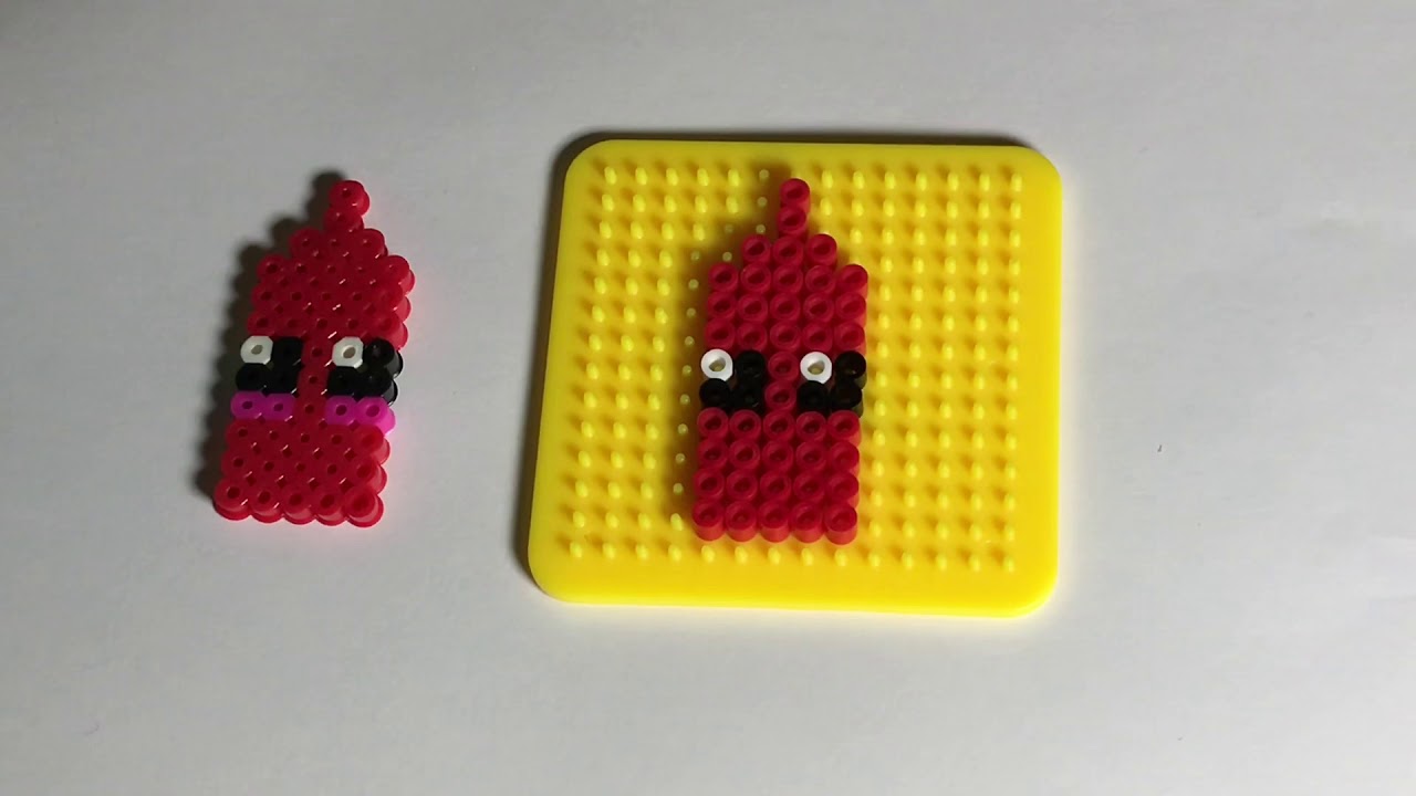 Perler bead fast food - YouTube