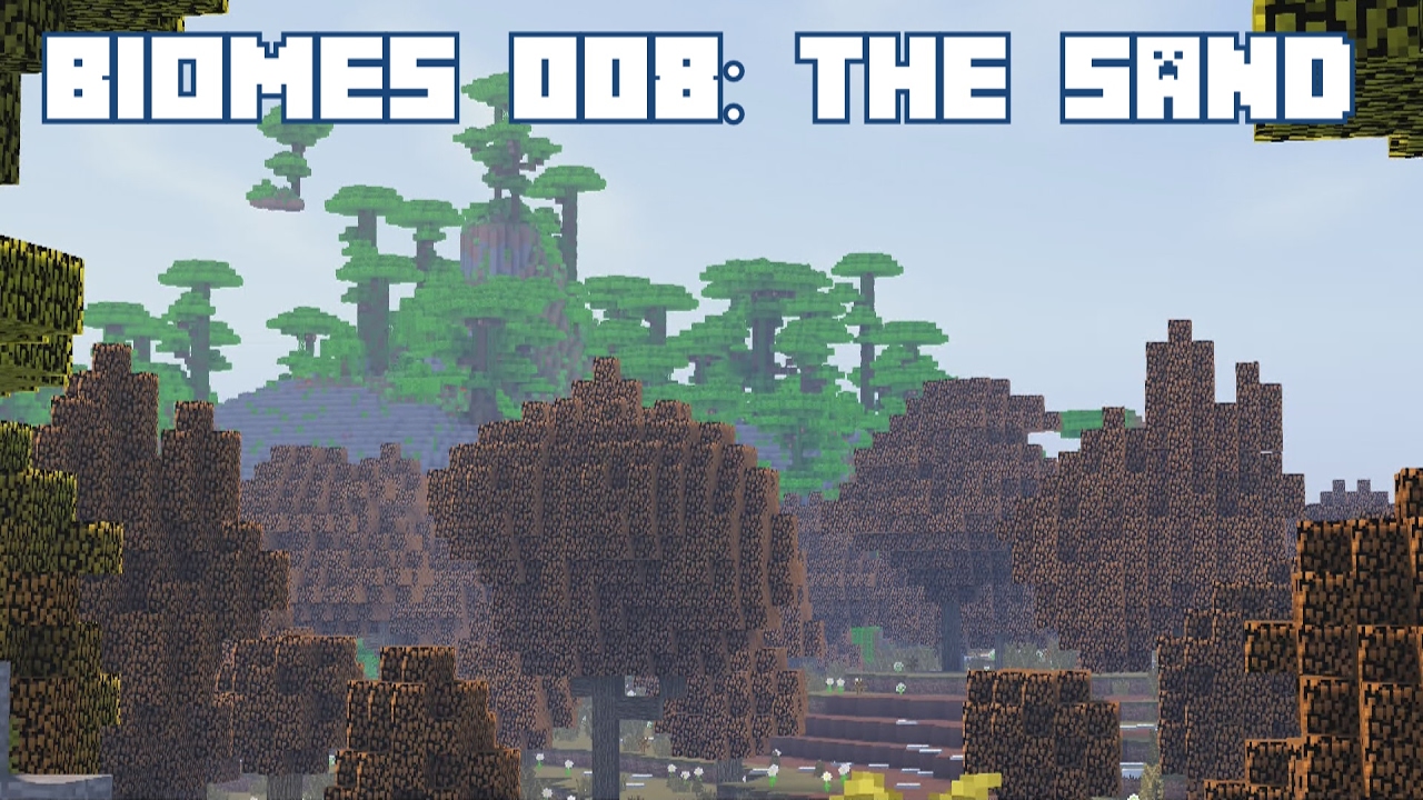 400+ Minecraft Biomes 008: The Sand - YouTube
