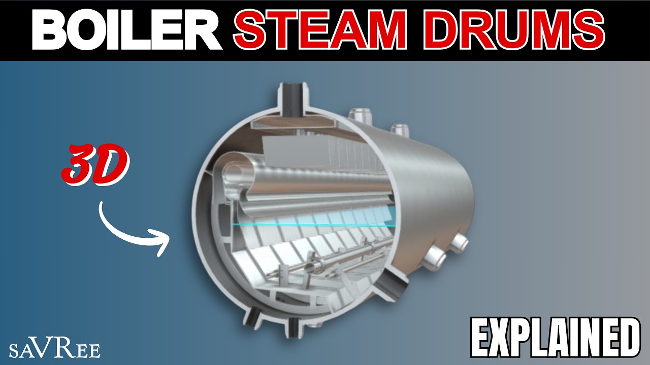 Boiler Steam Drums Explained - Video Course Sample - YouTube