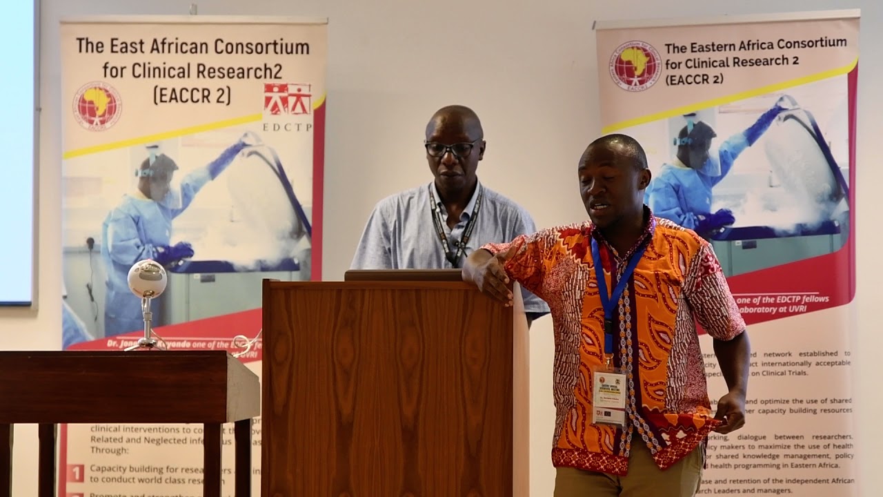 Professor Pontiano Kaleebu at the Annual Scientific meeting EACCR 2 in ...