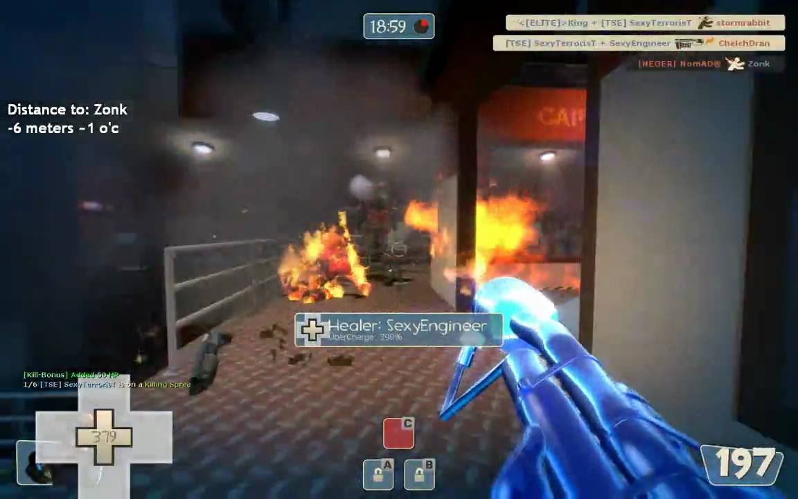 TF2 Cr@zyM€g@Uber Charge- 500% - YouTube