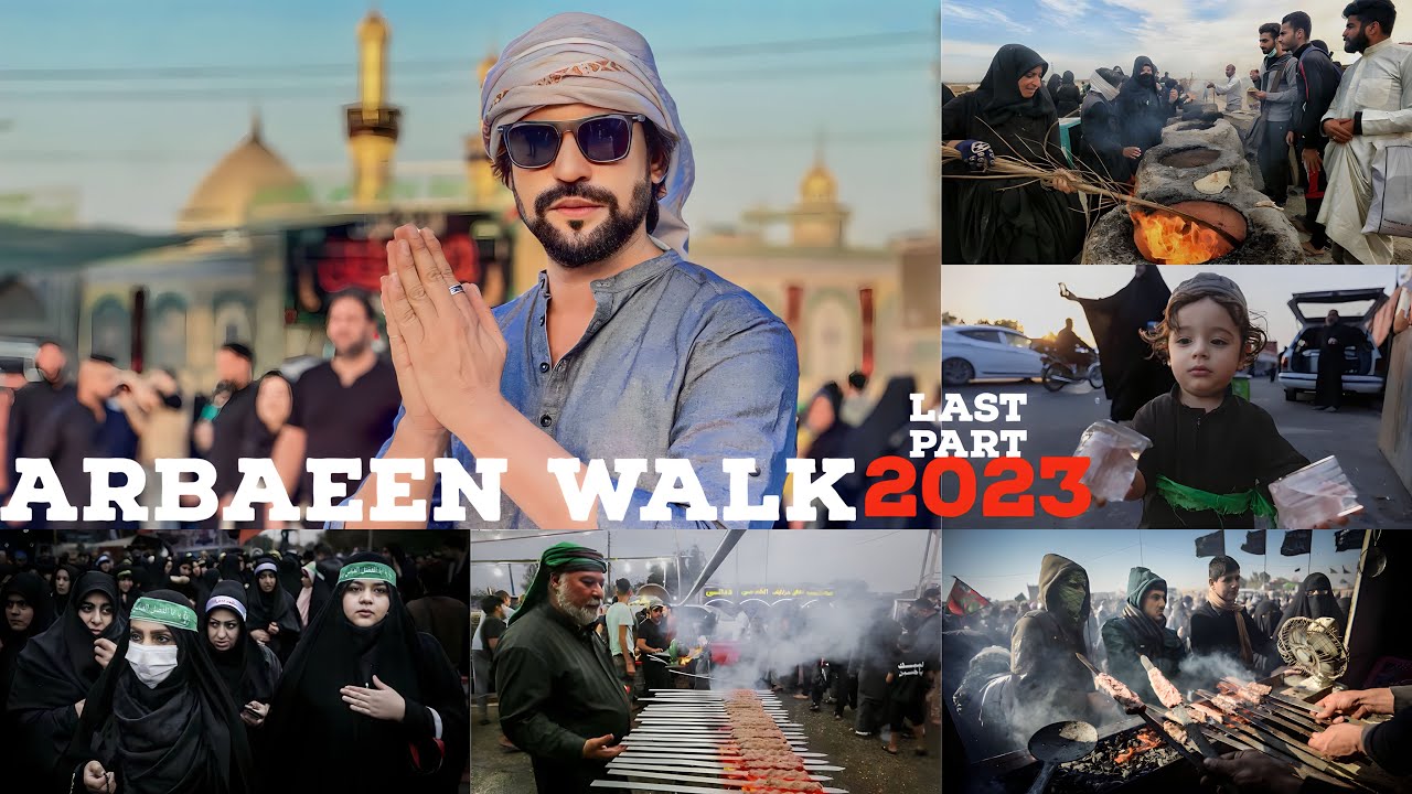 Karbala Arbaeen walk 2023 | Journey from Pakistan 🇵🇰 To Iraq 🇮🇶 | Last ...