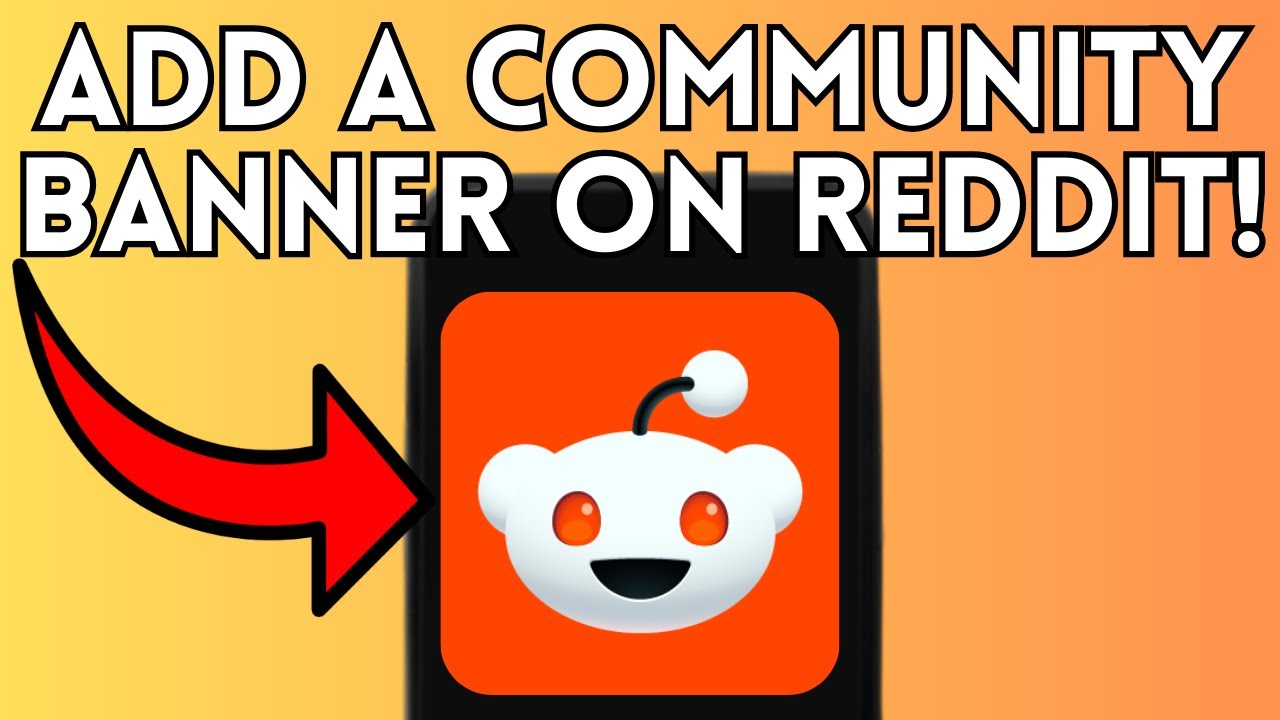 How to Add a Community Banner on Reddit (Full Guide) 2025! - YouTube