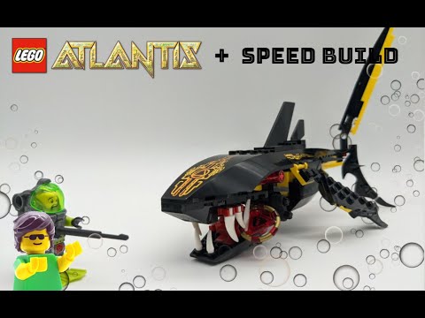 Lego Atlantis Speed Build, 8058 Guardian of the Deep! - YouTube
