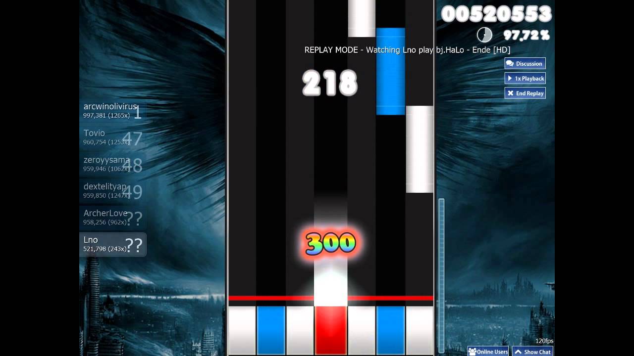 [osu!mania] bj.HaLo - Ende - YouTube