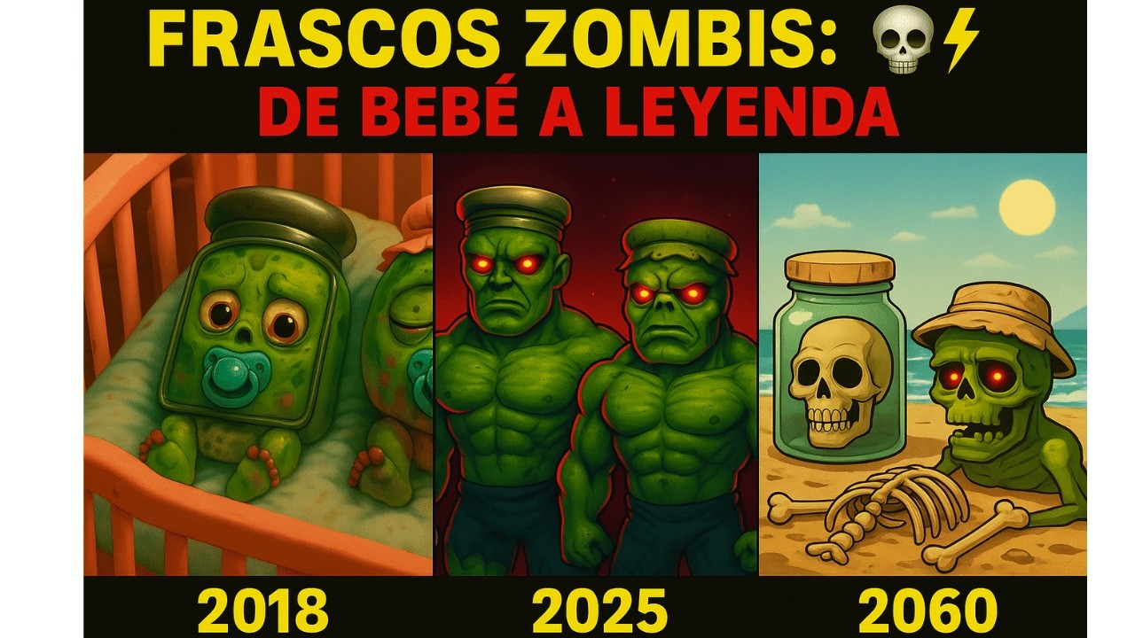 👉 “La INCREIBLE Evolución de Garam Mararam Zombie | Línea de Tiempo ...