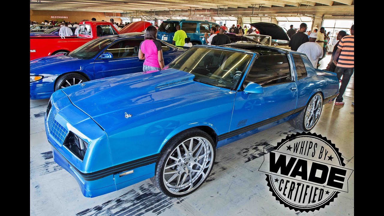 Stuntfest 2k15 : Wayne's Monte Carlo SS on 24" Forgiato Wheels - YouTube