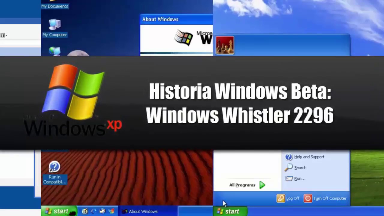 [Historia Windows Beta] #1 Windows Whistler Build 2296 - YouTube
