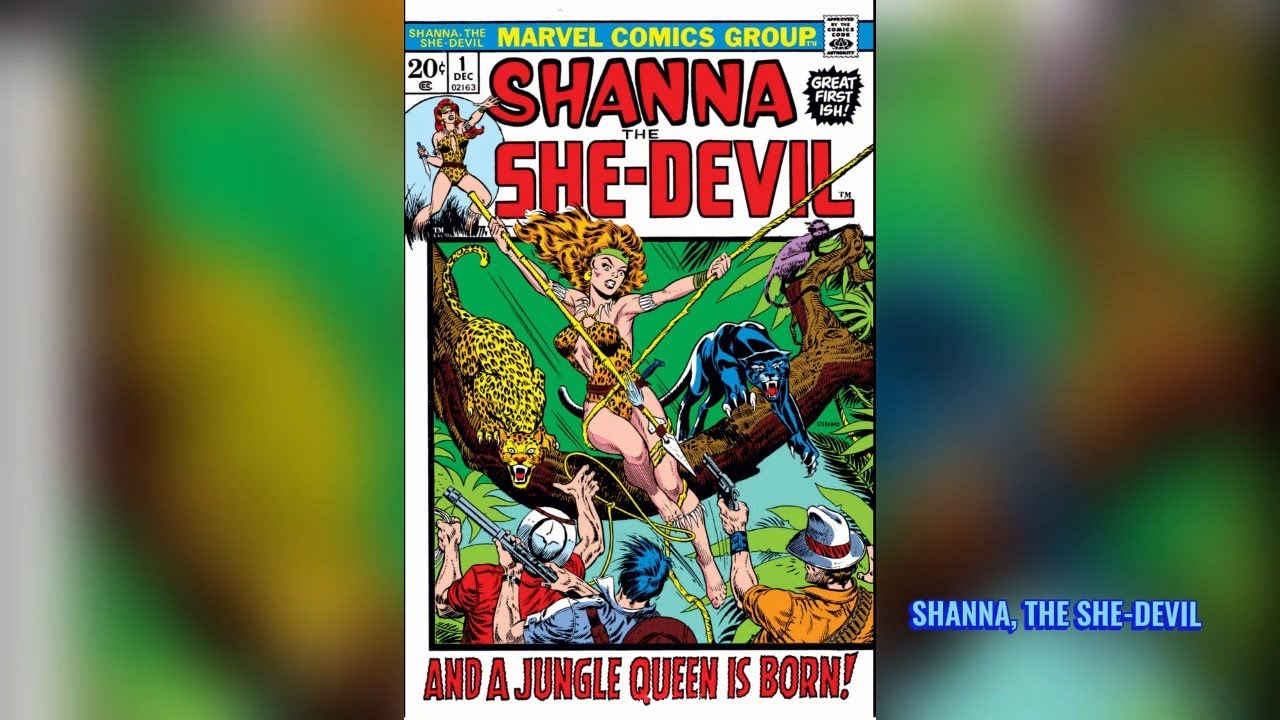 Marvel Comics History: Shanna, The She-Devil #1 (December 1972) # ...