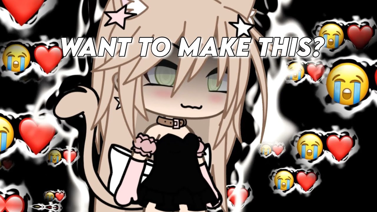 How to make a floating emojis background || video star || gacha life ...