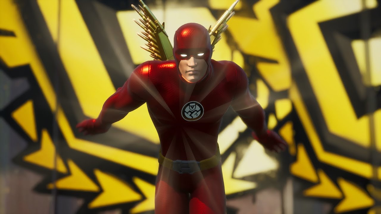 How To Make THE FLASH Skin In Fortnite! - YouTube