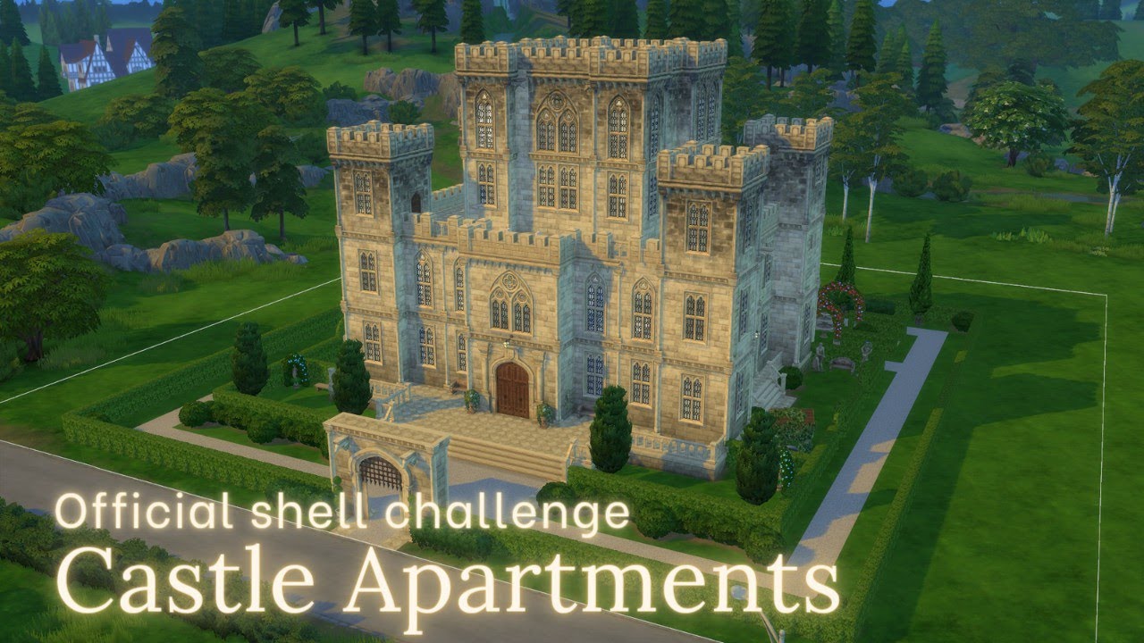 Converted Castle 🏰 Shell Challenge - YouTube