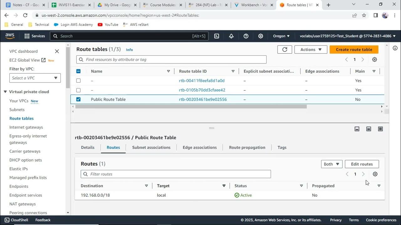 AWS reStart 264-[NF]-Lab - Networking resources for a VPC - Anand K - YouTube