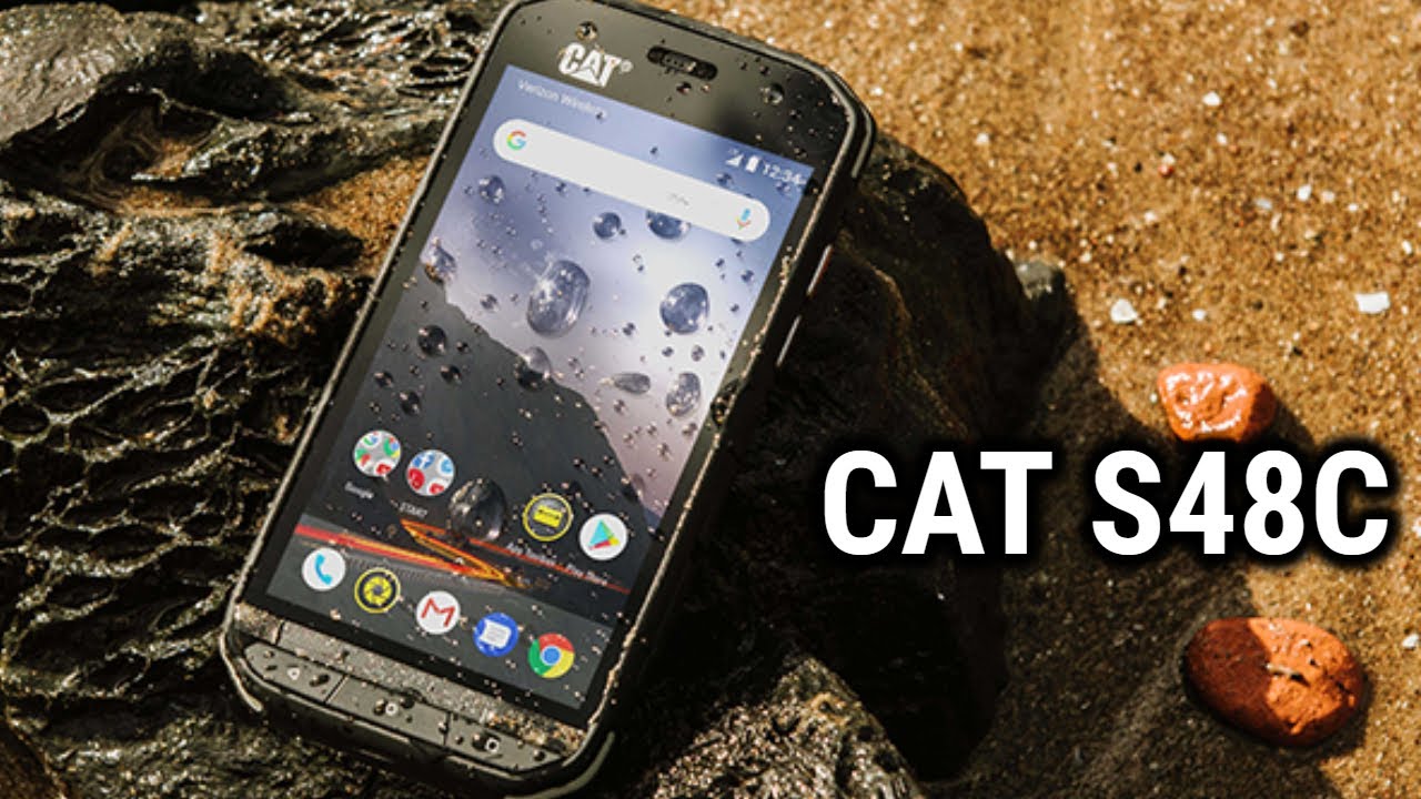 CAT S48C Pure Rugged Phone at Sprint and Verizon - YouTube