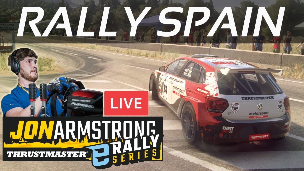 Rally Spain - The Jon Armstrong Thrustmaster eRally Series - Live ...