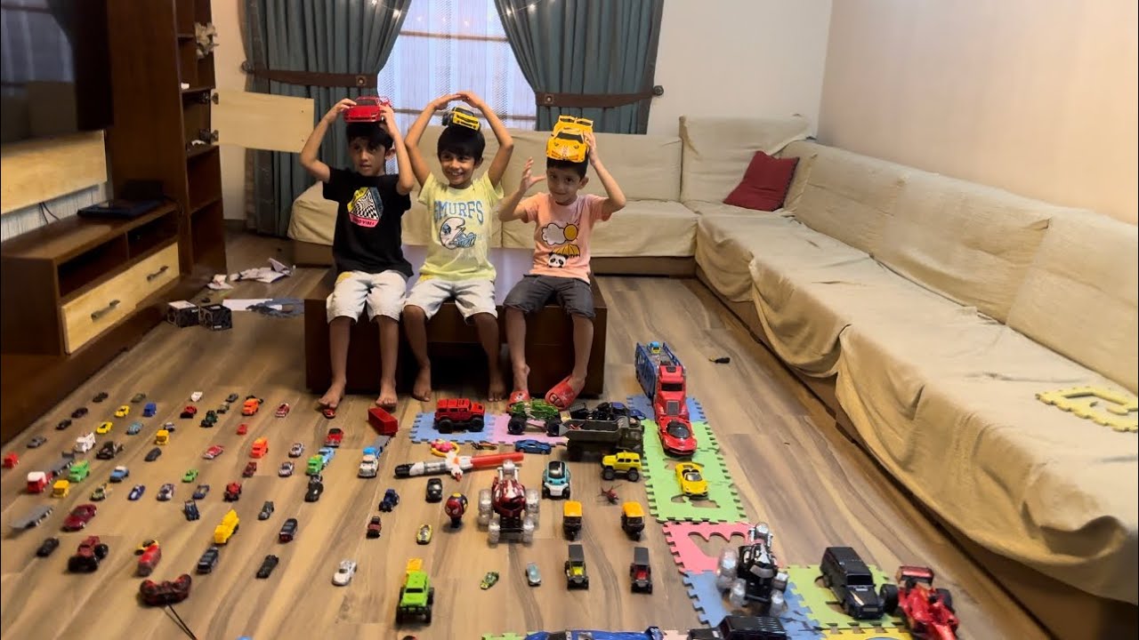 TOY CAR PARADISE 🏎️🚗🚓 Kids’ Car Collection & Showroom | Kids Fun Time ...
