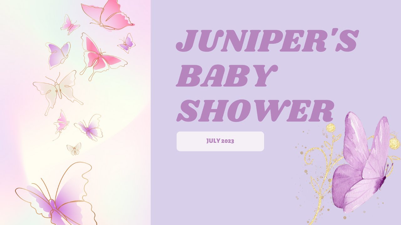 CELEBRATING JUNIPER! Baby Shower Vlog - YouTube
