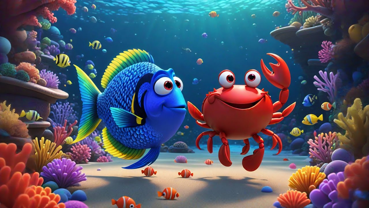 Wiggle Wiggle Fishy Dance | Fun Kids Song | Silly Underwater Dance ...