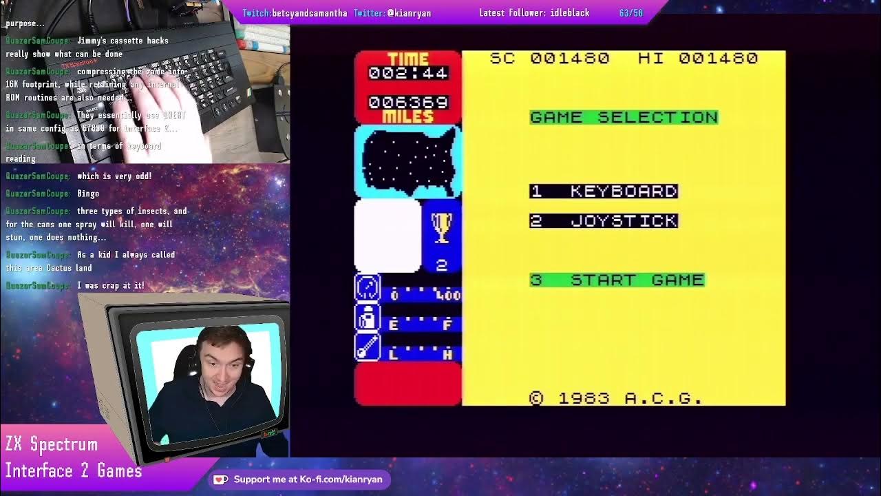 Interface 2 Games - ZX Spectrum 48K - Tranz Am - YouTube