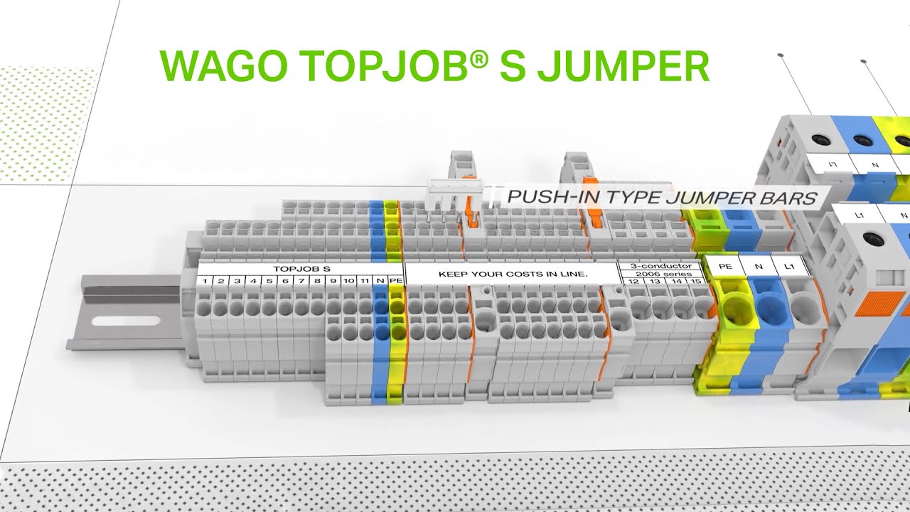 WAGO TOPJOB® S Jumpers - YouTube