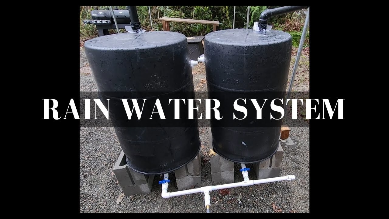 Off-Grid Rain Water System | RV Life Boondocking - YouTube