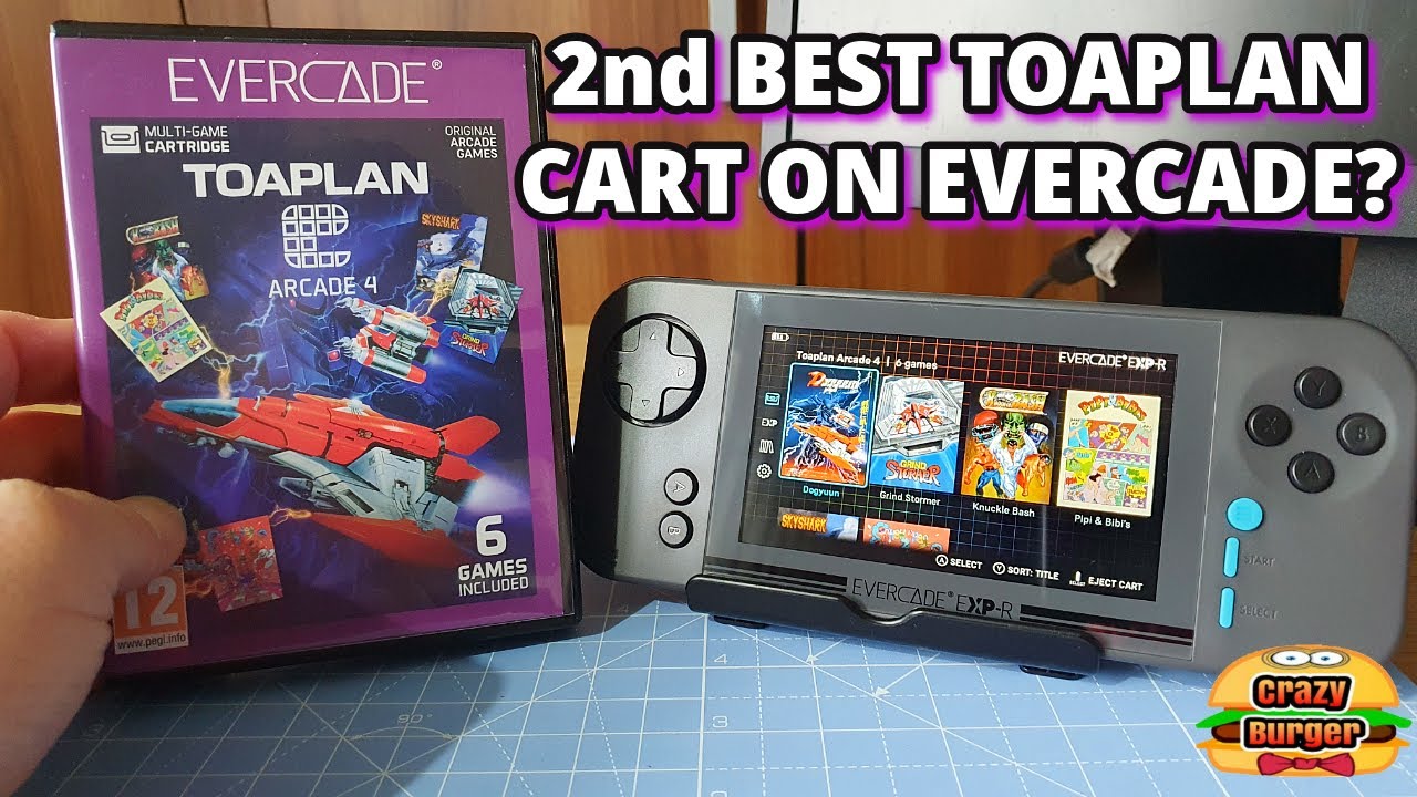Evercade Toaplan Arcade 4 - The 2nd Best Toaplan Arcade Cart? - YouTube