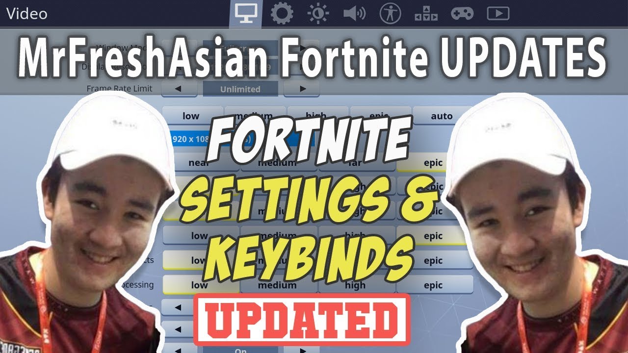 MrFreshAsian Fortnite Settings and Keybinds ( UPDATED May 2019 ) - YouTube