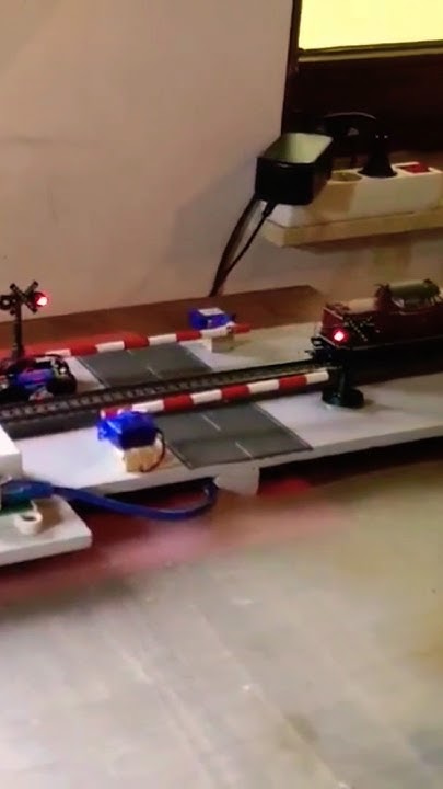 Automatic train Gate Control Using Arduino |Final version #arduino #diy ...