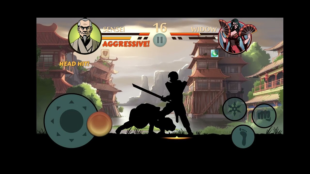 Sensei Vs Young Widow in Shadow Fight 2 Special Edition - YouTube