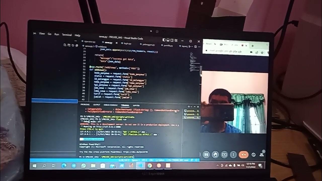 Video Langkah Project UAS Python Kelompok 2 Kelompok Rangers Aplikasi Penyewaan Lapangan Futsal ...