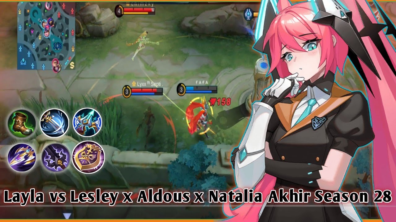 Layla vs Lesley Akhir Season 28 - YouTube
