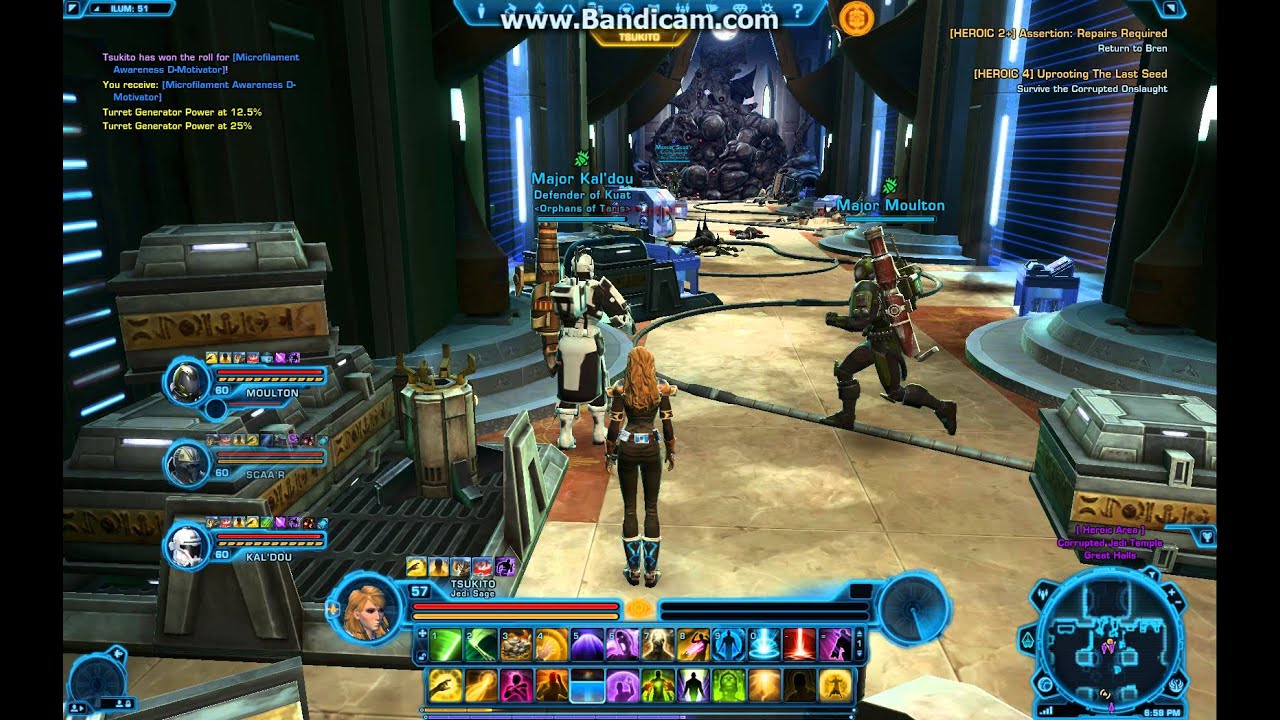 Swtor - Jedi Consular - Corrupted Jedi Temple - Ilum - YouTube
