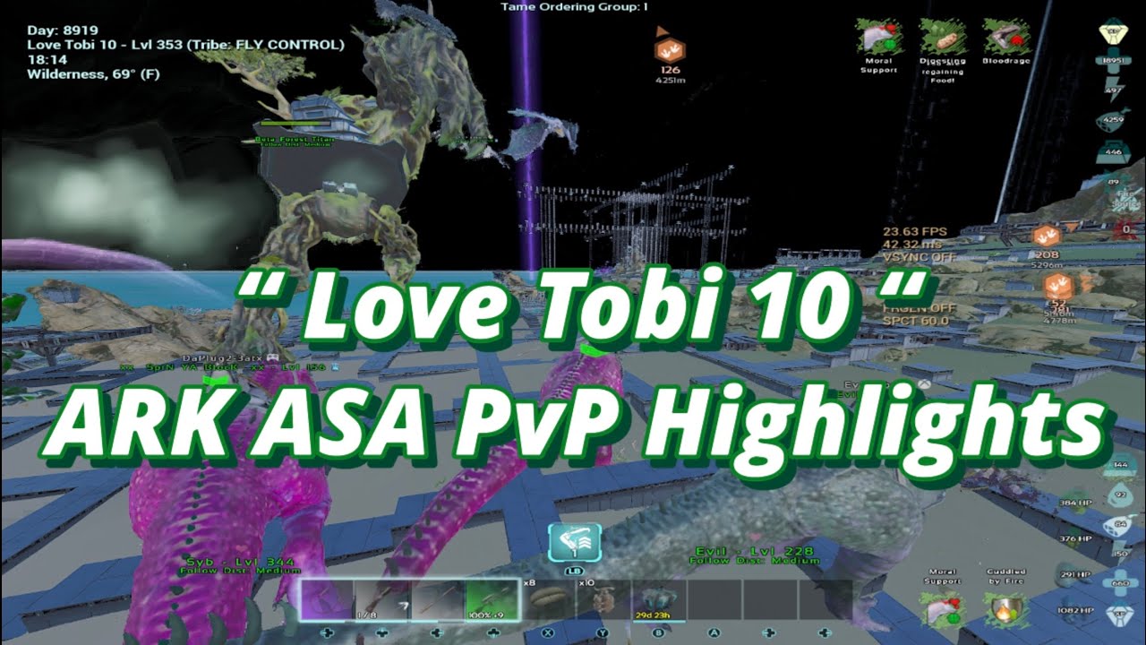 Tobi Tgod - “ Love Tobi 10 “ ARK ASA PvP Highlights #10 - YouTube