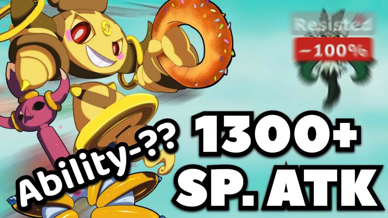 I GAVE HOOPA OVER 1300 SPECIAL ATTACK WITH THIS ABILITY | Almost Any ...